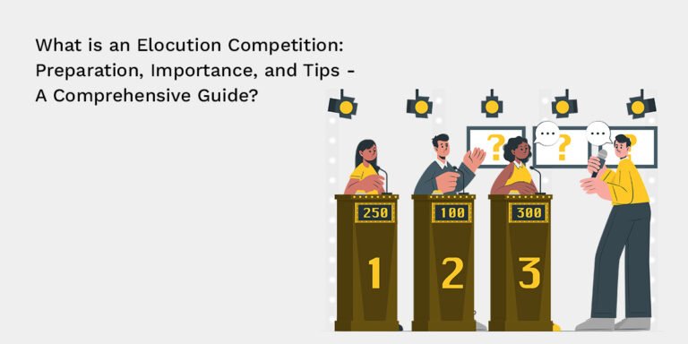 Elocution Competition: Preparation, Importance, and Tips | Sakal India