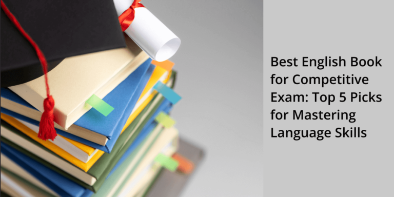 Best English Book for Competitive Exam | Sakal India Foundation